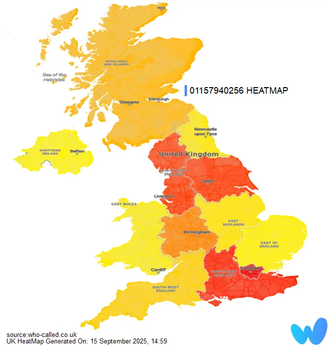 01157940256 Who Called Me? | who-called.co.uk