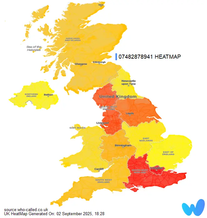 07482878941 Who Called Me? Hutchison 3G UK Ltd Mobile